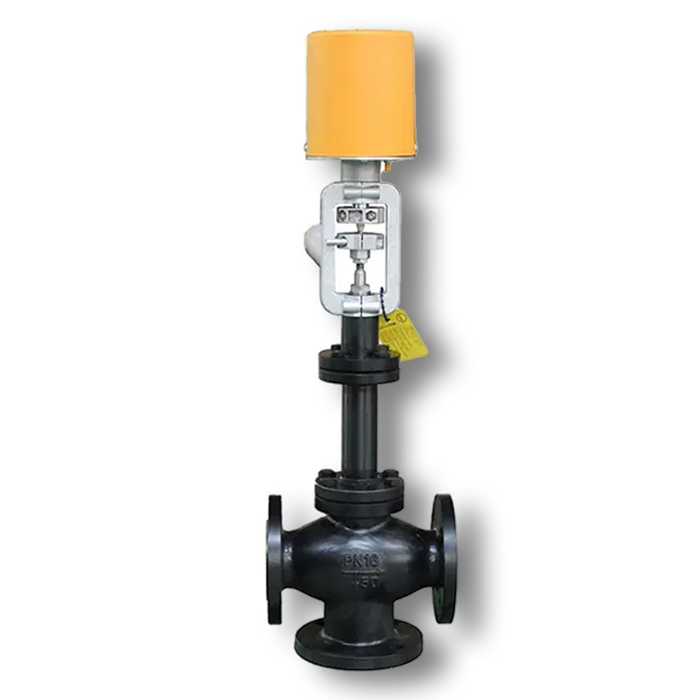 Belz electric actuator three way control valve for conduction oil – SMK ...
