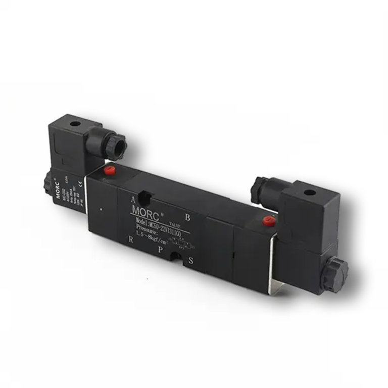 Double electric control Solenoid Valve MC50 3/2 way or 5/2 way – SMK Valve